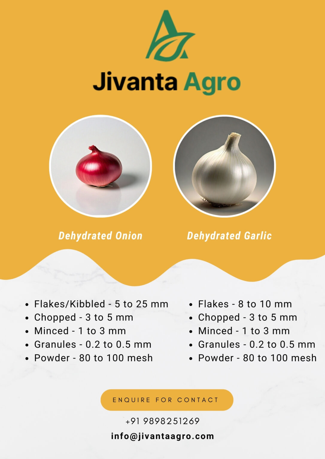 Flyer – Jivanta Agro